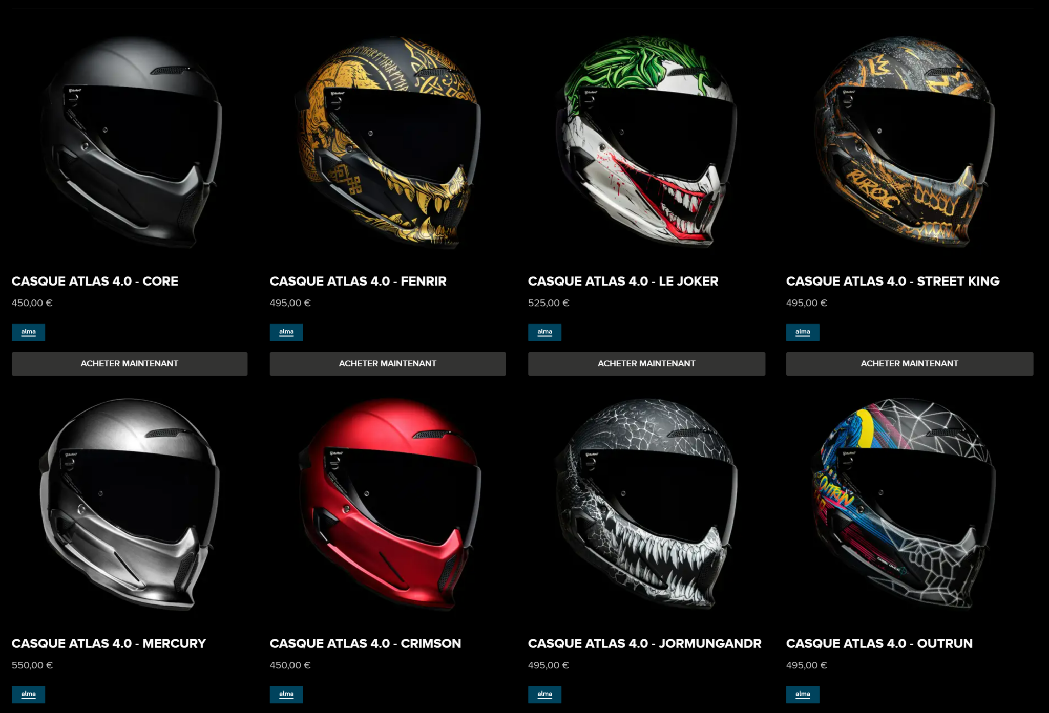 Casque moto RUROC Atlas 4.0 Fenrir : UnBoxing
